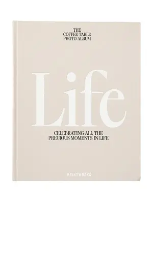 PRINTWORKS Life Photo Book - Beige