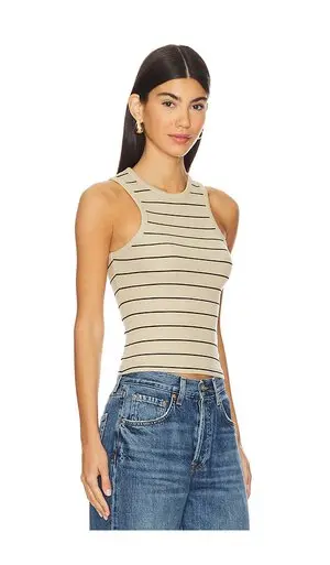 WeWoreWhat Ribbed Jersey Tank