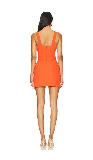 Amanda Uprichard Ace Dress - Mandarin
