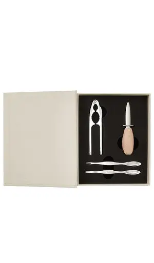 PRINTWORKS The Essentials Seafood Tools In Beige/red