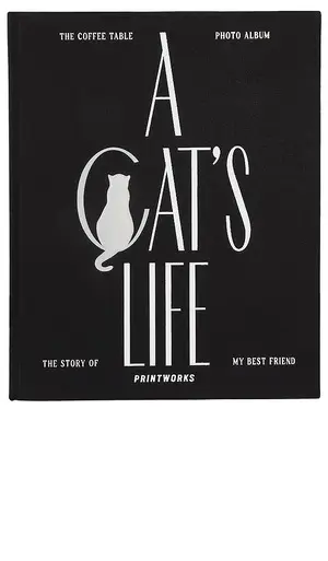 PRINTWORKS A Cat's Life Cat Album - Black