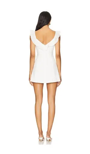 MORE TO COME Jay Mini Dress - White