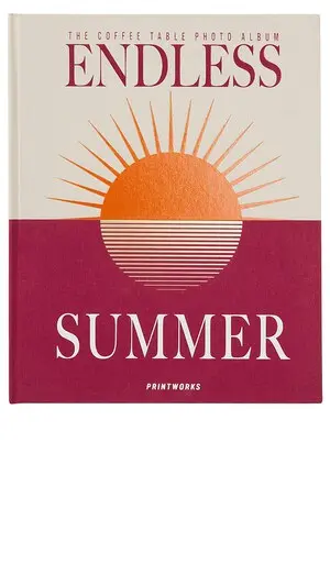 PRINTWORKS Endless Summer Photo Album In Red - Maroon,beige