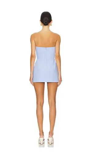 Amanda Uprichard Strapless Bethany Romper - English Lavender