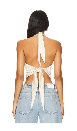 Retrofete Jamie Top - Light Champagne