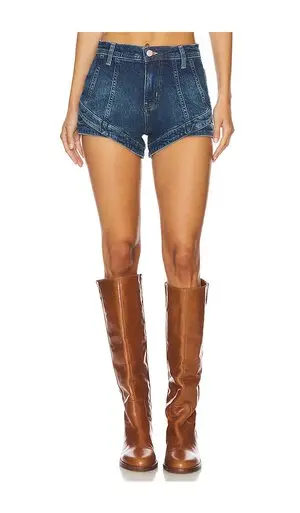 Free People X We The Free Crvy Mona High Rise Denim Shorts
