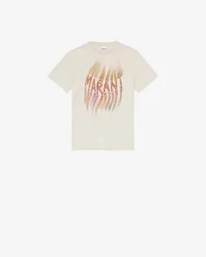 MARANT ETOILE Zoeline T-shirt - Ecru