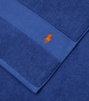 Ralph Lauren Polo Player Bath Sheet - Blue