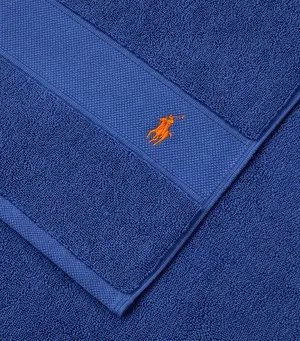 Ralph Lauren Polo Player Bath Sheet - Blue