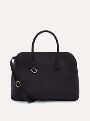 Oscar De La Renta The Ivy Top Handle Bag - Blue
