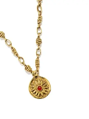 GOOSSENS Talisman Astro Sun Pendant Necklace