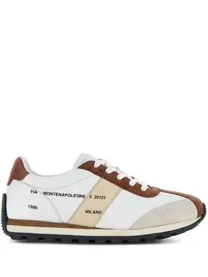 Hogan H671 Panelled Leather Sneakers