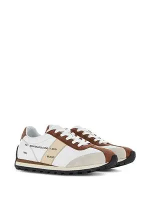 Hogan H671 Panelled Leather Sneakers