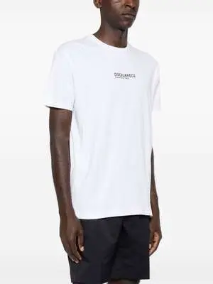 Dsquared2 Logo-print Cotton T-shirt - White
