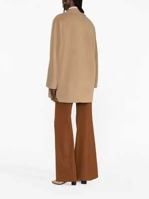 Max Mara Rebus Double-breasted Coat - Brown