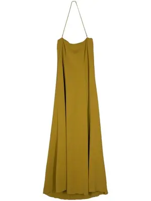 FORTE_FORTE Halterneck Maxi Dress