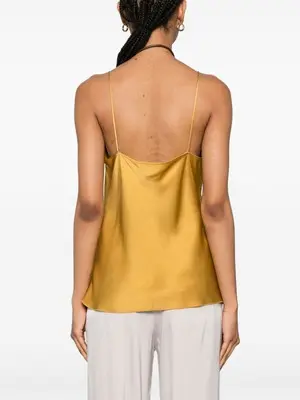 FORTE_FORTE Spaghetti-strap Satin Top