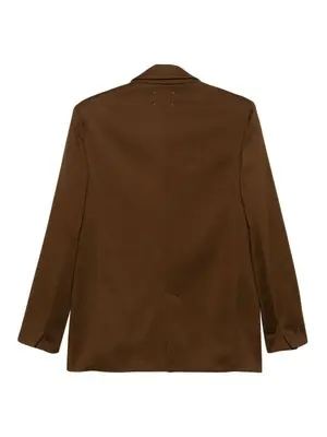 FORTE_FORTE Single-breasted Blazer - Green