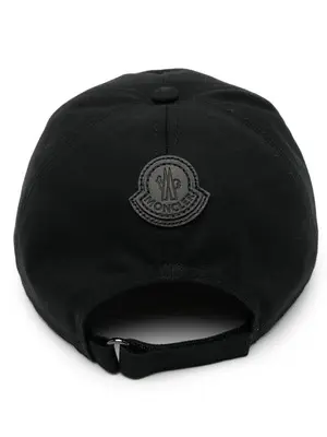 Moncler Flocked Logo Baseball Cap