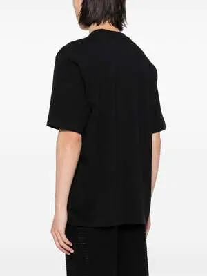 A BATHING APE Graphic Print T-shirt - Black