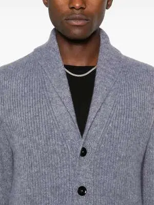 TOM FORD Shawl-collar Ribbed Cardigan