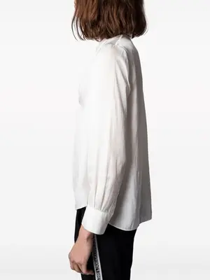 Zadig&Voltaire Gathered-detail Blouse - White