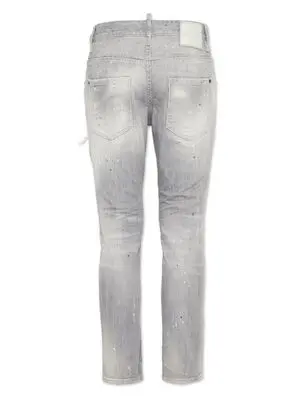 Dsquared2 Distressed Washed-denim Jeans