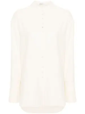 THE ROW Silk Buttoned Shirt