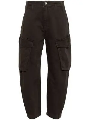 Pinko Mid-rise Tapered Cargo Trousers