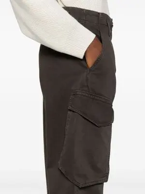 Pinko Mid-rise Tapered Cargo Trousers