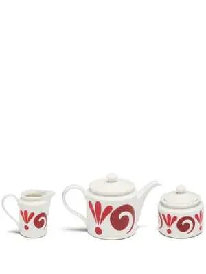 Themis Z Kallos Tea Set - White