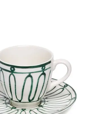 Themis Z Kyma Espresso Cup And Saucer
