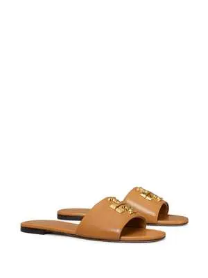 Tory Burch Eleanor Slides - Brown