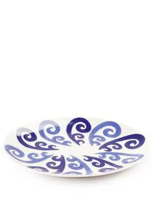 Themis Z Athenee Peacock Serving Plate - White