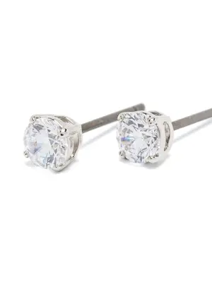 SWAROVSKI Stilla Attract Stud Earrings - Silver