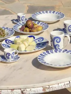 Themis Z Athenee Peacock Tea Cup And Saucer