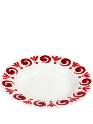 Themis Z Kallos Soup Plate - White