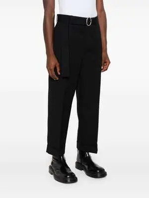 JIL SANDER Straight-leg Wool Trousers