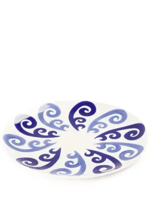 Themis Z Athenee Peacock Dinner Plate - White