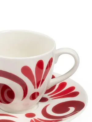 Themis Z Kyma Tea Cup And Saucer
