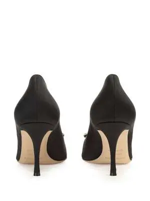 SERGIO ROSSI 90mm Godiva Pumps - Black