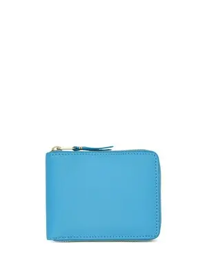 Comme Des Garçons Small Leather Wallet - Blue