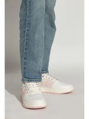 Amiri Paneled Low Top Sneakers - White