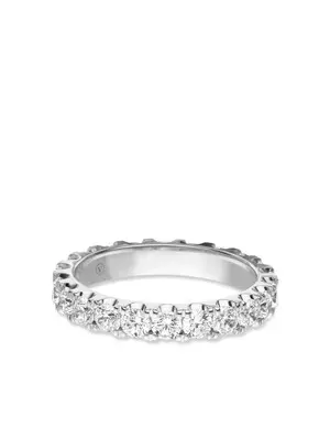 VEYNOU 18kt White Gold Diamond Eternity Ring - Silver