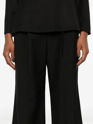 Givenchy High-waisted Palazzo Trousers - Black