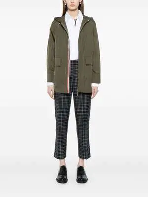 Thom Browne Plaid Check Trousers - Grey