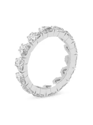 VEYNOU 18kt Recycled White Gold Diamond Ring