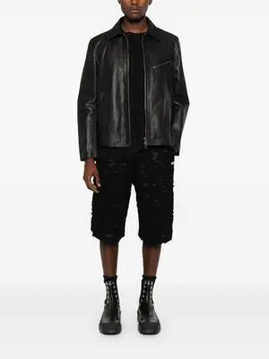 DIESEL® L-korn Leather Jacket