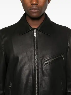DIESEL® L-korn Leather Jacket
