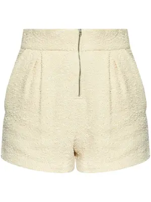 IRO PARIS Bouclé Zip-up Shorts